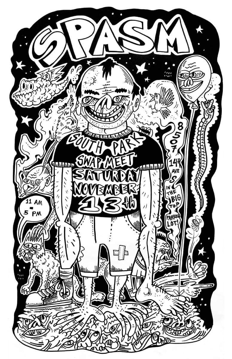 South Seattle’s only monthly Swap Meet, SPASM is on Saturday Nov. 13 ...